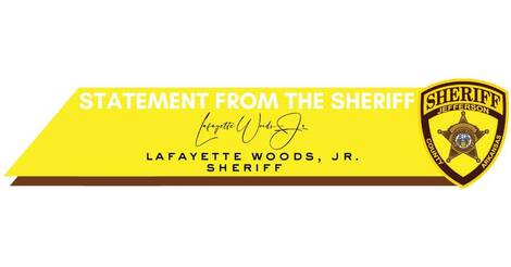 View Message - Sheriff Statement on the Passing on Judge Robert Tolson ...